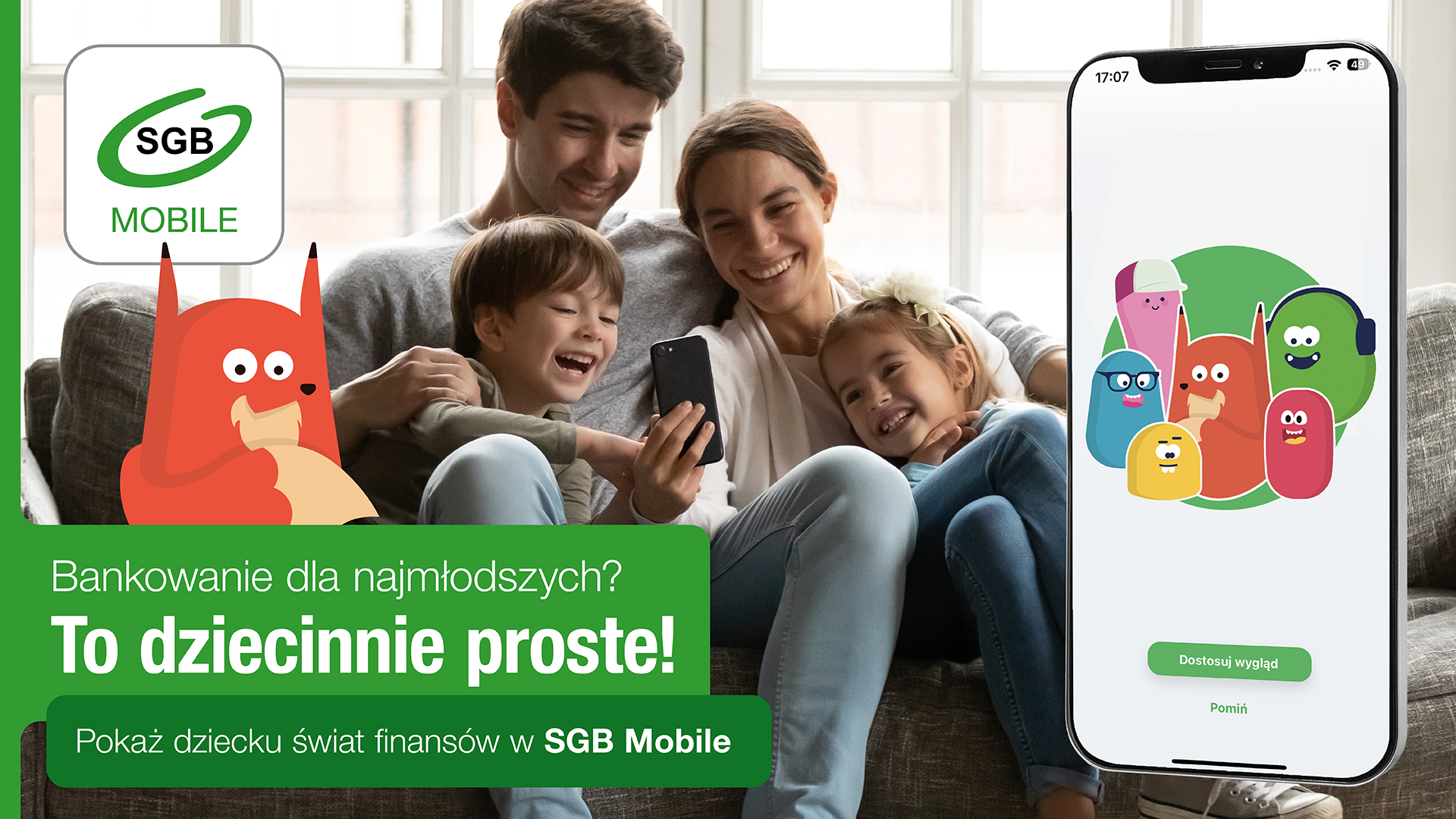 SGB Mobile – jak się zmieniać, to na lepsze! - Spółdzielcza Grupa Bankowa