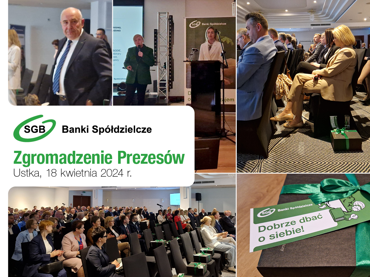 Spotkanie prezesów Banków Spółdzielczych SGB - Spółdzielcza Grupa Bankowa